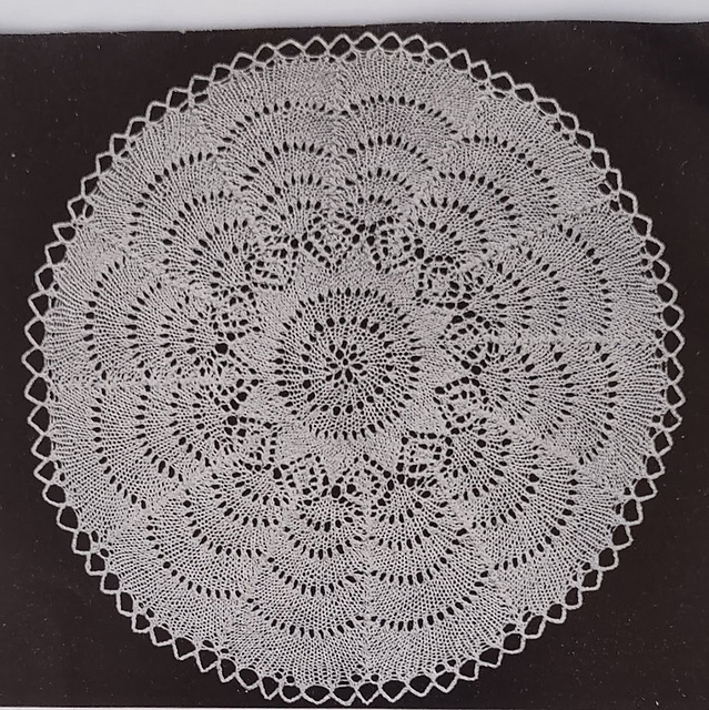 Ravelry: Knitted Doily pattern by American Thread Company