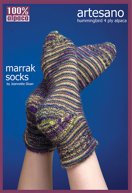 Ravelry: Marrak Socks pattern by Jeanette Sloan