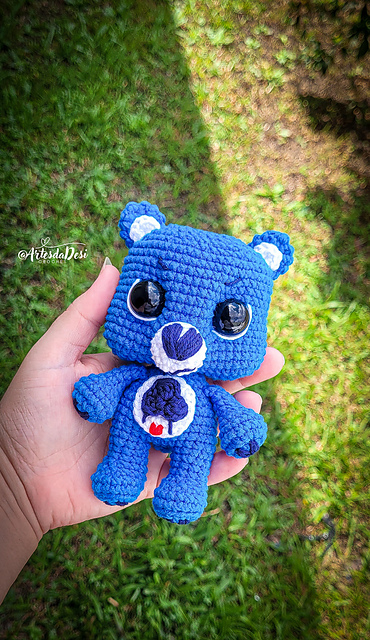 Ravelry: amigurumi angry teddy bear pattern by Desi Winters