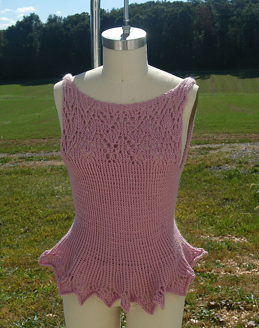 Ravelry: Butterfly ballet top pattern by Annie Lesch