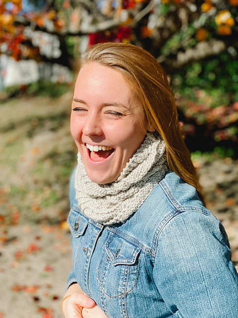 Ravelry: Snow Drift Cowl pattern by Graphic Knits - Hailey Hodge