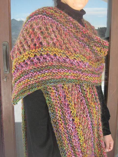 Ravelry: artknitsbyamal's lacy ruana