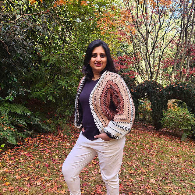 Ravelry: Maya Hexagon Cardigan pattern by Arunima Goel