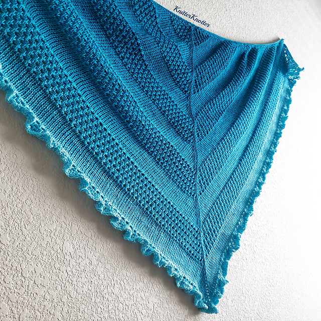Ravelry: Ruffled Waters Shawl pattern by Arunima Goel