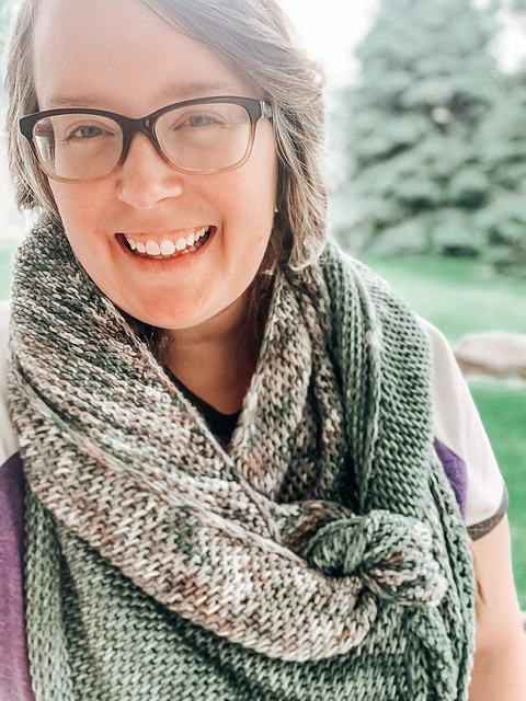 Ravelry: Misted Moss Shawl pattern by Anne Van Winkle