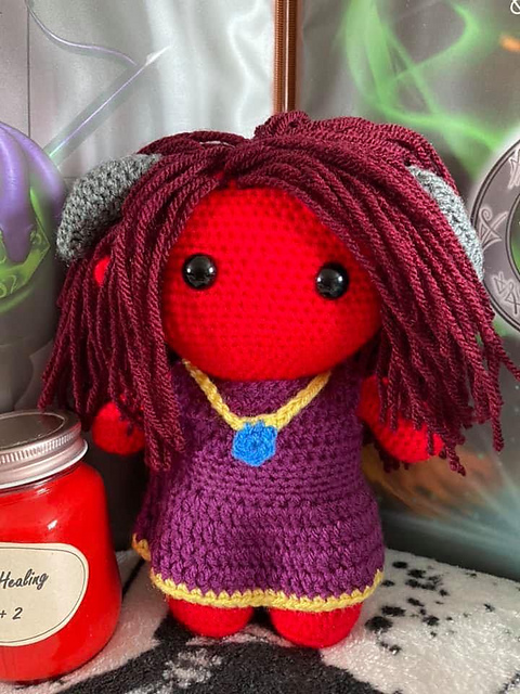Ravelry: Critical Role Inspired Ruby of the Sea doll pattern by MyBelle ...