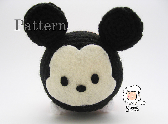 Ravelry: Mickey Mouse Tsum Tsum pattern by Sheep Shaved