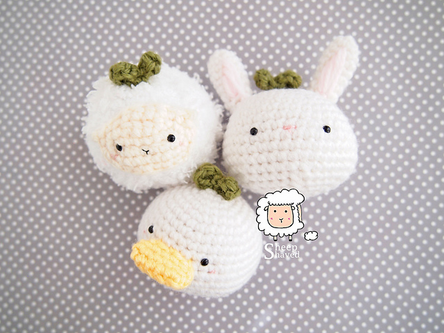 Ravelry: Sheep, Rabbit, and Duck Plants pattern by Sheep Shaved