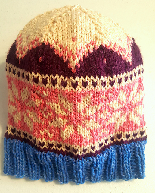 Ravelry: Snowflake Fair Isle Hat pattern by Ashley Collings
