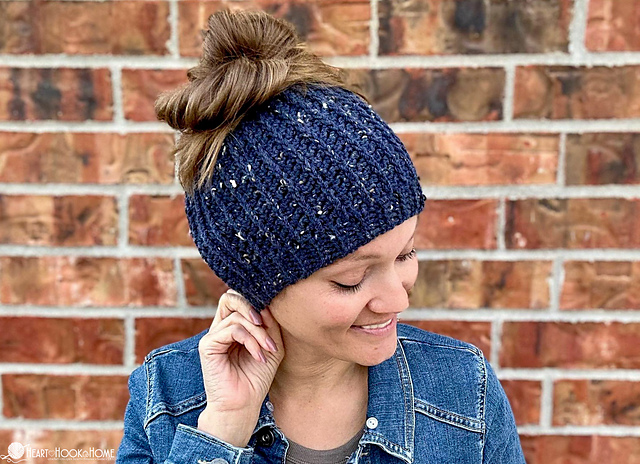 Ravelry: One Skein Messy Bun pattern by Ashlea Schumaker