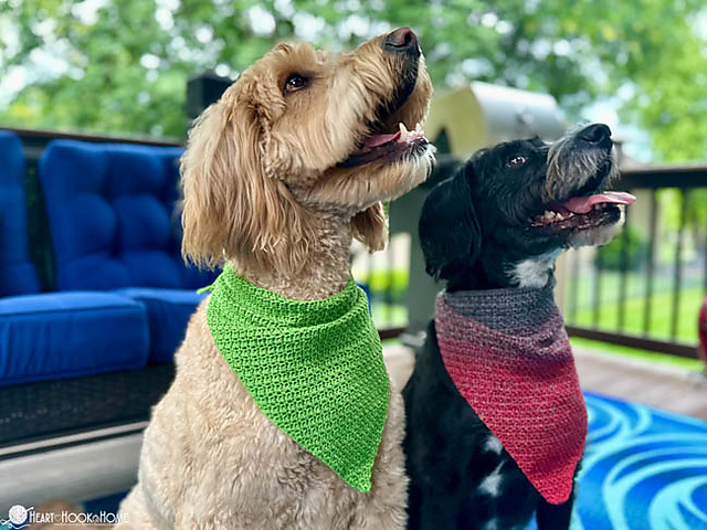 Ravelry: Dog Bandana pattern by Ashlea Schumaker