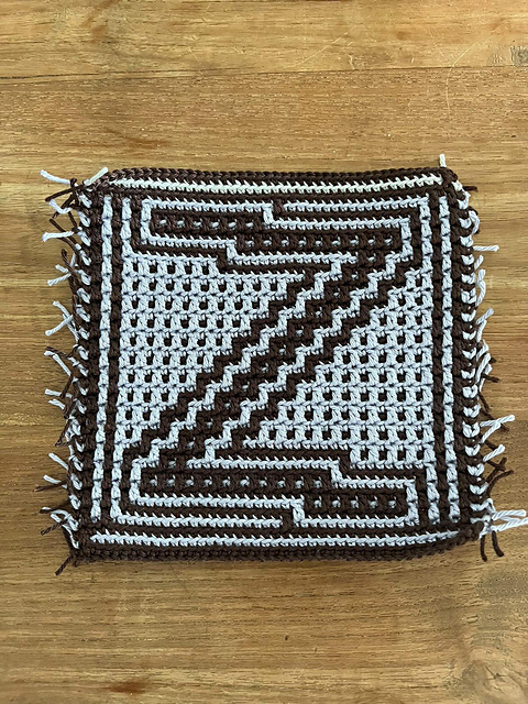 Ravelry: Monogrammed Z 20 pattern by Ashlee Brotzell