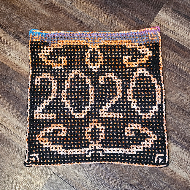 Ravelry: Ashlee's 2020 Block - Curved Brackets pattern by Ashlee Brotzell