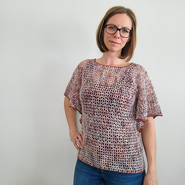 Ravelry: Sunset Boulevard Top pattern by Michelle Muskett