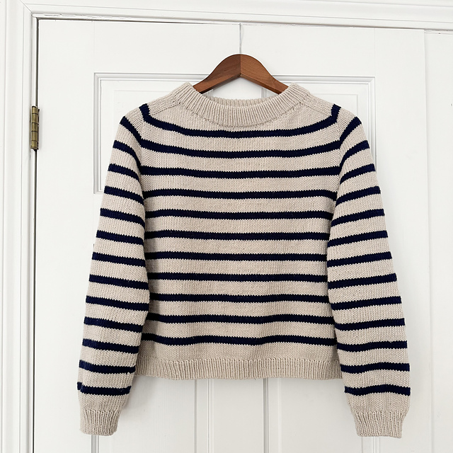Ravelry: Catalina Striped Pullover pattern by Ashley Lillis