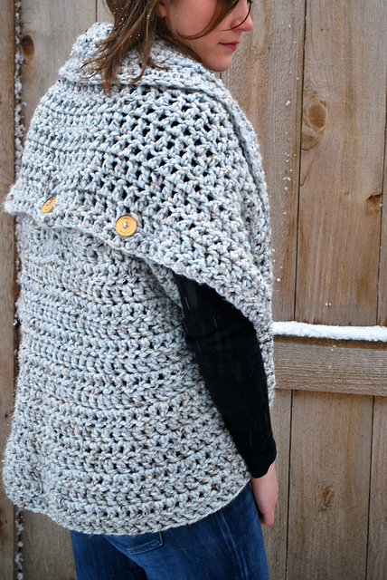 Ravelry: Oversized Cowl Cardigan pattern by Ashley Lillis