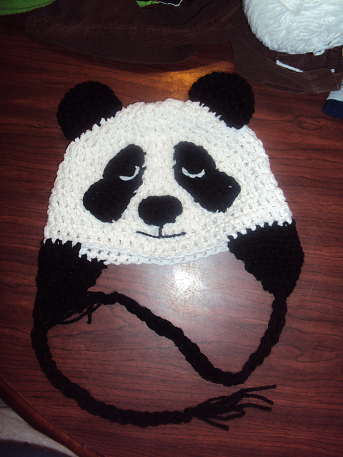 Ravelry: Cute Panda Hat pattern by Ashley Phelps