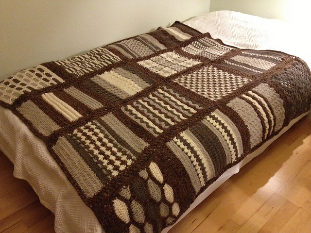 Ravelry: Learn-to-Crochet Afghan pattern by Gloria Tracy and Susan Levin