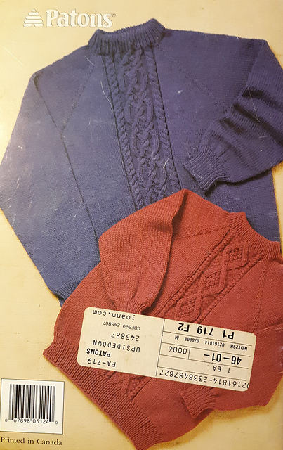 Ravelry: Adult's Cable Panel Pullover pattern by Patons