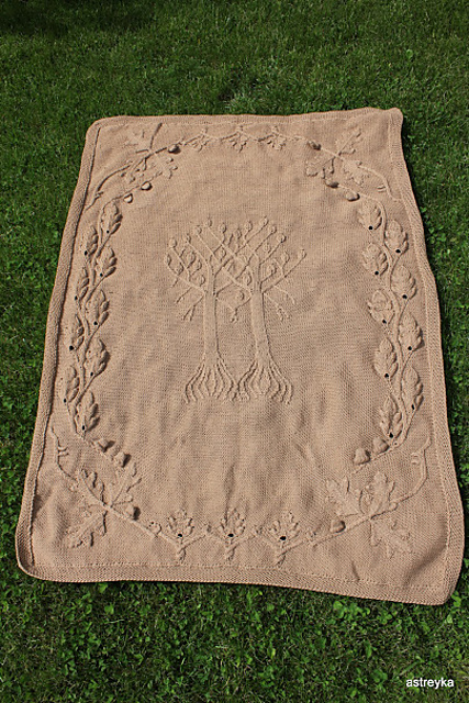 Ravelry: astreyka's Tree of the life blanket