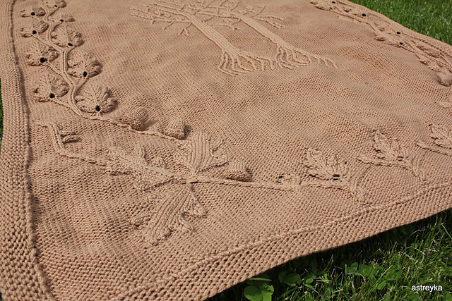 Ravelry: astreyka's Tree of the life blanket