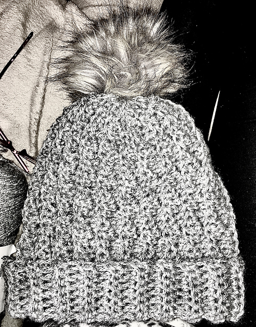 Ravelry: One Piece Textured Hat pattern by Karen In Kits Crochet Designs