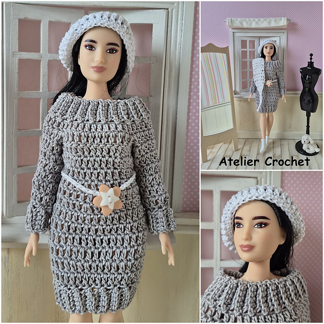 Ravelry: Maxine Barbie Curvy pattern by Odile Larranda