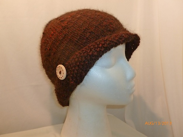 Ravelry: Knitted Cloche pattern by Athena de la Rosa