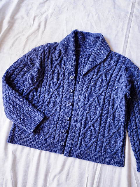 Ravelry: Logan Roy Cardigan pattern by Athena Liu