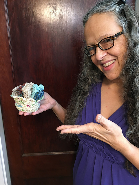 Ravelry: Yarn Tasting Laundry Basket pattern by Heidi Sunday