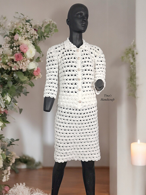 Ravelry: crochet suit pattern by Tina's handicraft