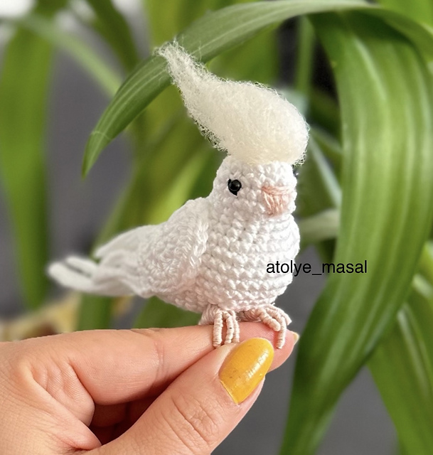 Ravelry: Mini Bird Car Charm pattern by atolye_masal