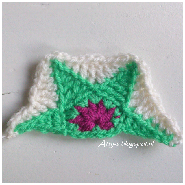 Ravelry: Half Star Hexagon pattern by Atty van Norel