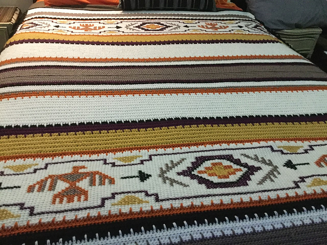 Ravelry: Indian Blanket pattern by Carol M. Tipton