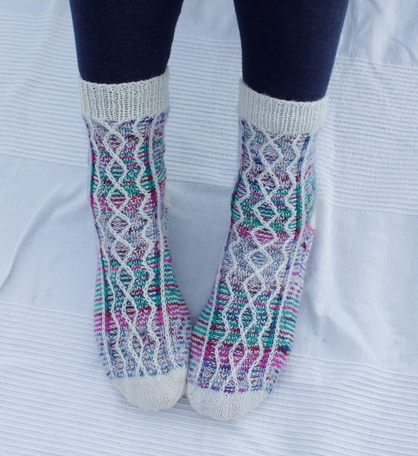 Ravelry: Frequency Socks pattern by Aud Bergo