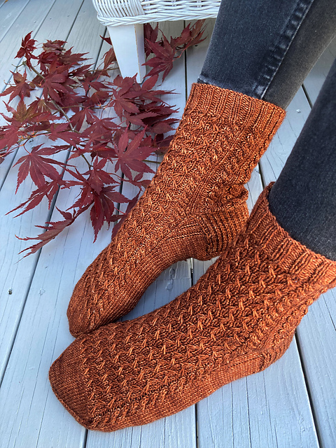Ravelry: Magic Crystal Socks pattern by Aud Bergo