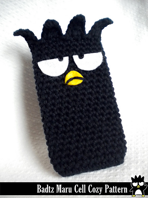 Ravelry: Badtz Maru Cell Cozy pattern by Aunt Janet's Designs