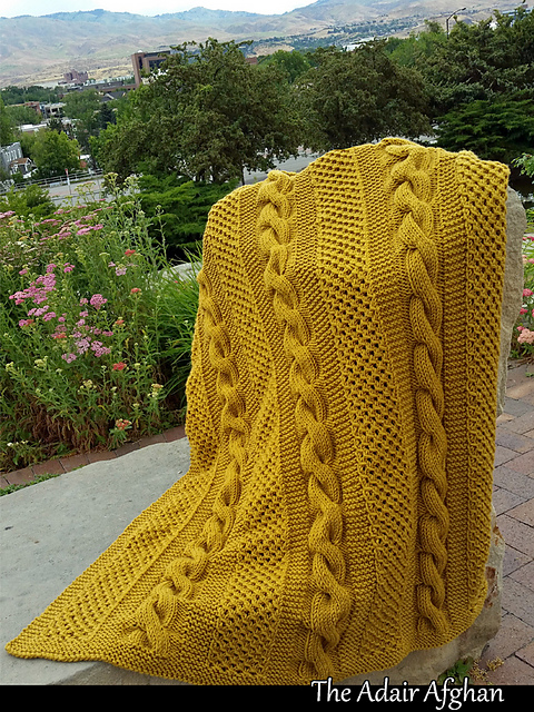 Ravelry: The Adair Afghan pattern by Aunt Janet's Designs
