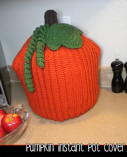 Ravelry: Pumpkin Instant Pot Cover pattern by Aunt Janet's Designs