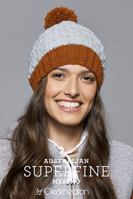 Ravelry: Textured Beanie pattern by Cleckheaton