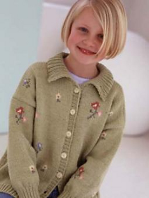 Ravelry: Flower Cardigan pattern by Rowan Design Studio