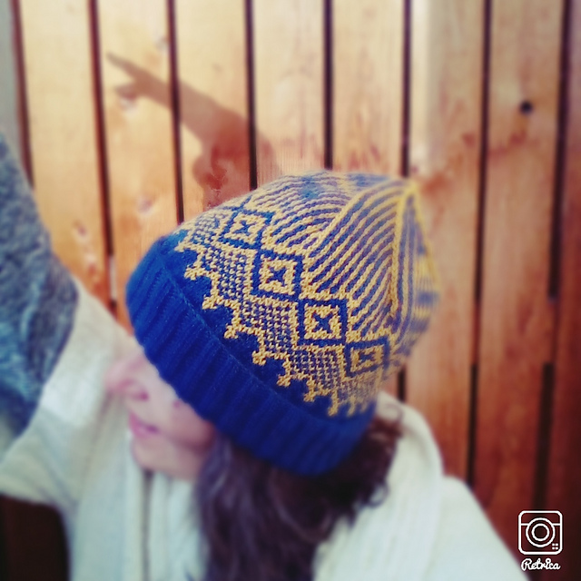 Ravelry: P.10 Nordic Hat pattern by Yoko Hatta (風工房)