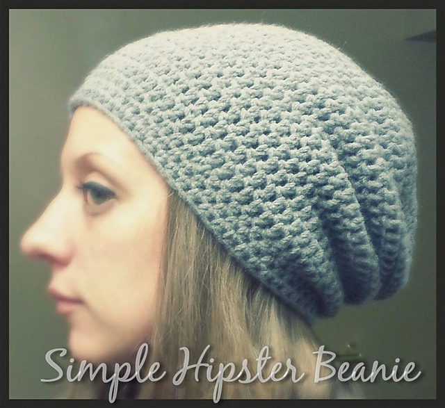 Ravelry: Simple Hipster Beanie pattern by Ashley Violino