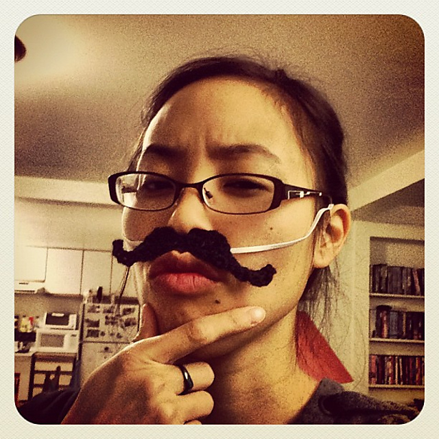 Ravelry: mustache dache stache pattern by sheena wong