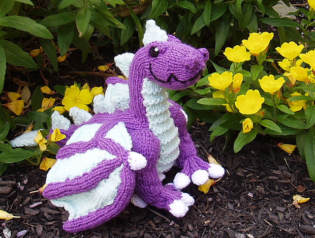 Ravelry: Knit Dragon pattern by Aja Moniz