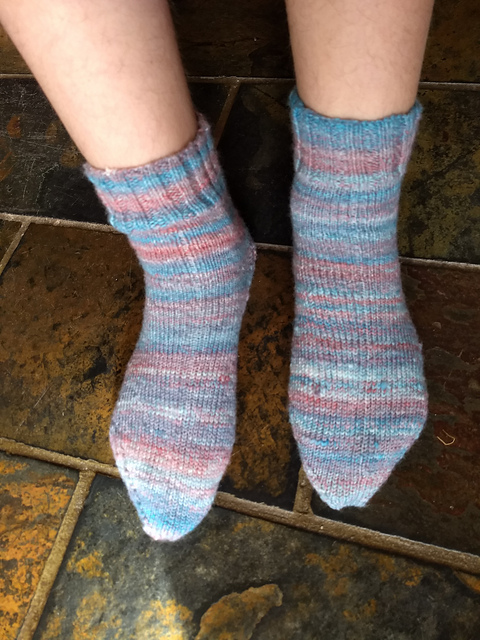 Ravelry: Hidden-Message Socks pattern by Gail Callahan