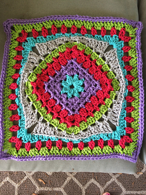 Ravelry: 12 " Diamond in the Rye pattern by Amber Schaaf