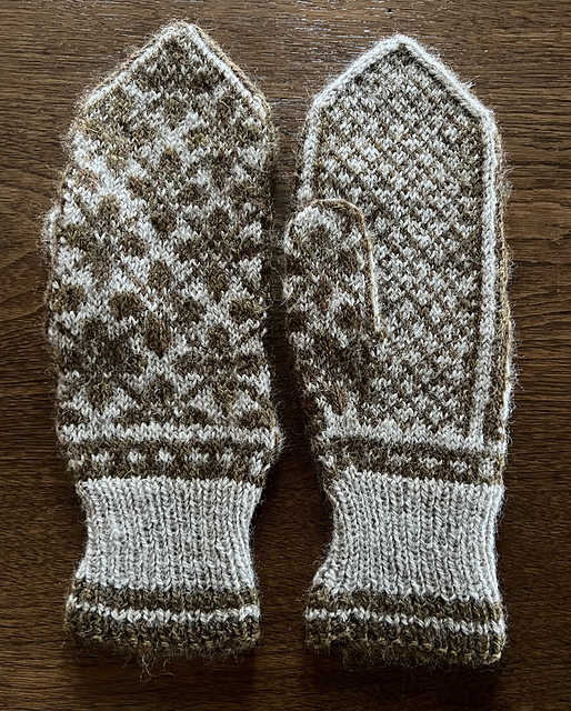 Ravelry: Selbu Design Mittens pattern by Arne & Carlos
