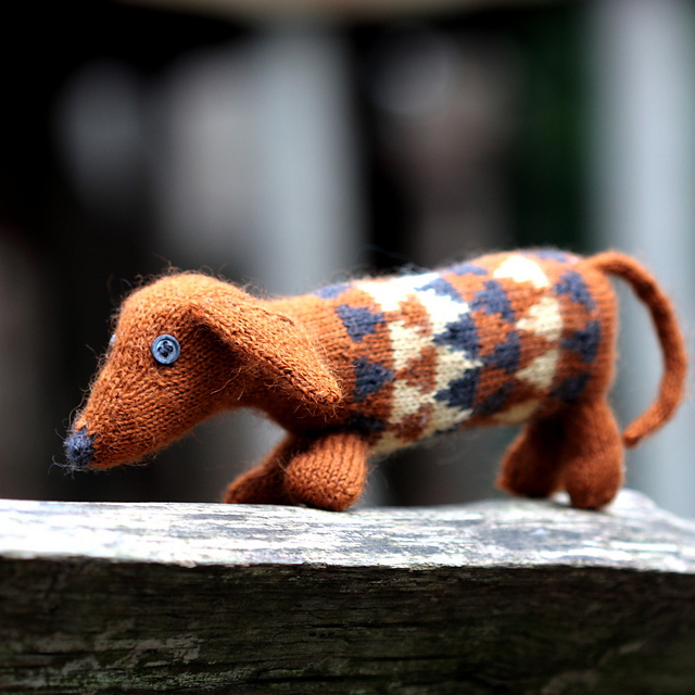 Ravelry: Dashing Dachshund pattern by Baa Ram Ewe Patterns