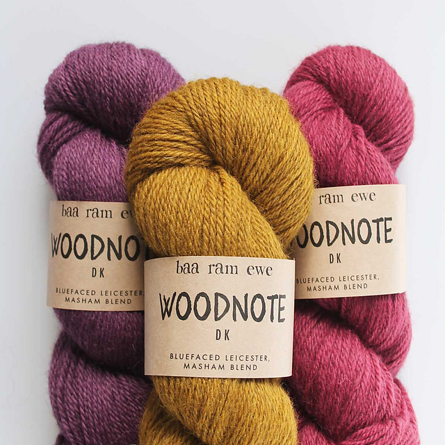 Ravelry: Baa Ram Ewe Woodnote DK